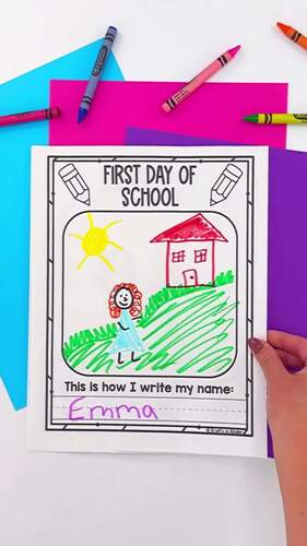 Year Long Memory Book & Writing Portfolio - Pre-K, Kindergarten, 1st ...