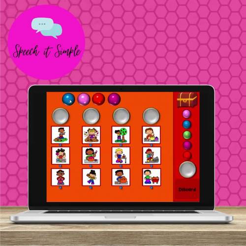 Speech-i-Doo Digital Cariboo - Boom Cards - Fall Verbs - Speech Therapy