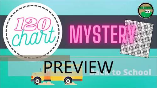 120 Chart Mystery - Back to School (video and recording sheet) | TPT