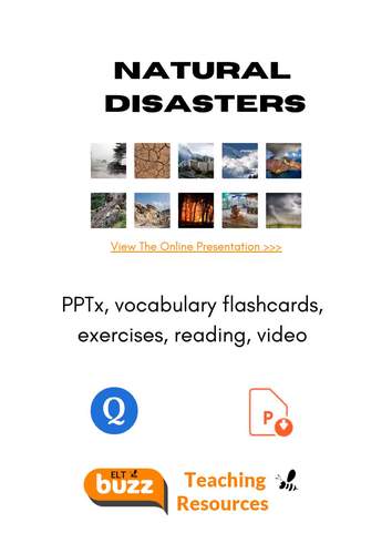 Natural Disasters. Vocabulary. Weather. Geography. ESL. Reading. ELLs. ELA.