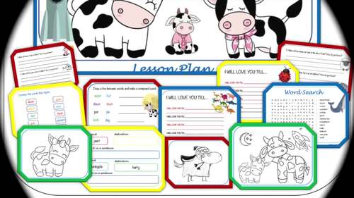 I'll Love You Till the Cows Come Home Lesson Plan Valentine's Day by ...