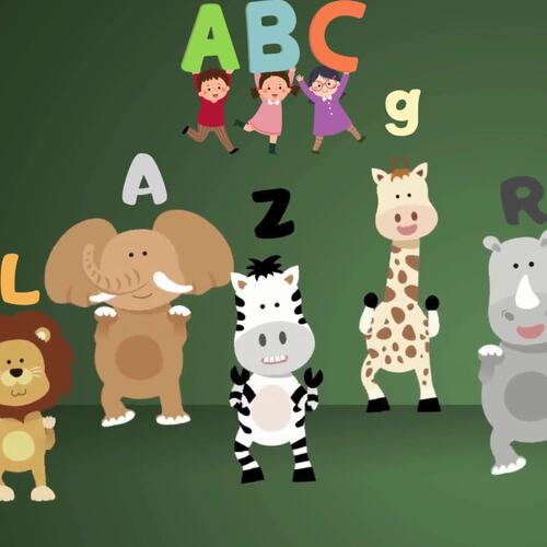 Animals Alphabet Lowercase Tracing Activities Workbook Colorful Cute ...