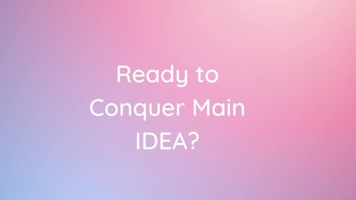 WIN STRATEGY Central IDEA MODEL AND PRACTICE | TPT