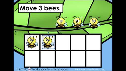 Google Slides Math Count to 20 Ladybugs Bees Distance Learning | TpT