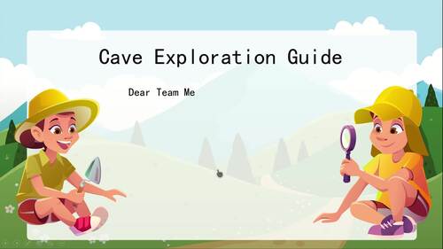 Editable Cave Adventure PowerPoint Game by Clara Digital Studio | TPT