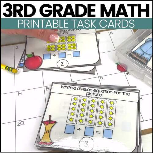 3rd Grade Go Math Review Chapter 7 Division Facts and Strategies