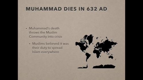 Islam Expands 632-1250 AD History Presentation by The History Innovator
