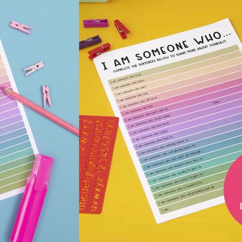 I Am Someone Who… Worksheet | Back to School & Counseling Tool | Printable