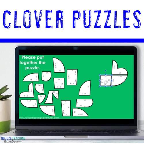MULTIPLICATION Clover St Patricks Day Math Craft Activity: St Pattys ...