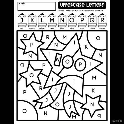 100th Day of School Alphabet Letters Coloring Activities for Kindergarten