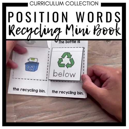 Positional Words Activity Earth Day by Curriculum Collection | TPT