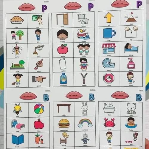 Mini Flash Cards Bundle for Speech Therapy | Articulation Processes Apraxia