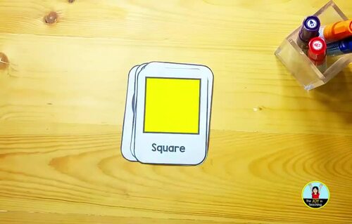 2D Shapes Real Life Objects Flashcards by The Joy in Teaching | TPT