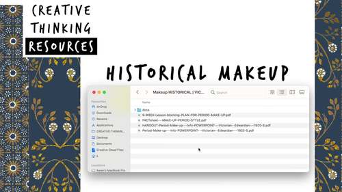 STAGE Makeup HISTORICAL PERIOD | 1920's Great Gatsby VICTORIAN | 2 Lessons