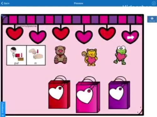 Valentine's Day Treat Bags Early Language Skills - Boom Cards™ | TPT