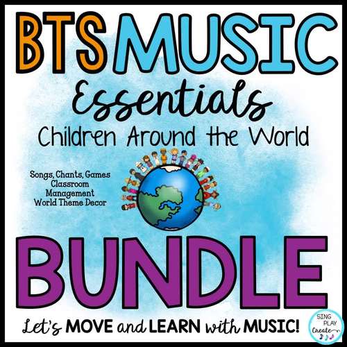 Music Class Bundle: Songs, Activities, Games, Chants, Lessons, Decor