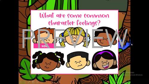 Feelings & Traits Mini Lesson (Google Classroom & PPT) Distance Learning