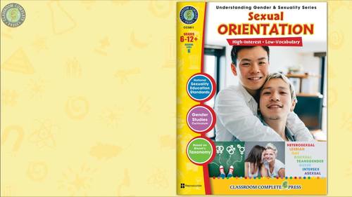 Sexual Orientation Gr. 6-Adult by Classroom Complete Press | TpT