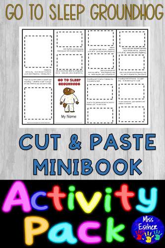 Go to Sleep Groundhog Activity Pack - 12 Resources including BOOM CARDS