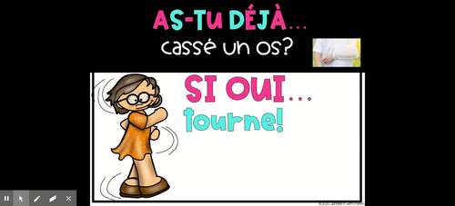 As-tu déjà...? French Digital Movement Break Pause Active | TpT