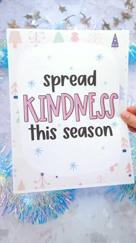 Winter Bulletin Board Classroom Posters Editable by Bloom With Bridgette