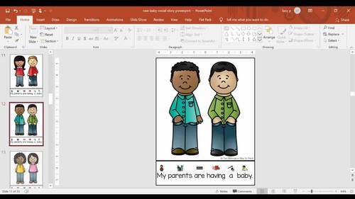 New Baby Sibling Social Story by The Alternative Way to Pre-K | TpT