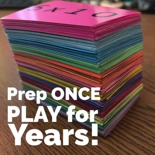 MULTIPLICATION FRENZY. Fact practice made easy. All 12 tables in one ...