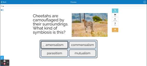 Symbiosis Middle School Science Boom Cards by JayZee | TPT