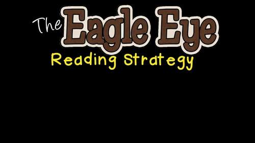 Beanie Baby Reading Strategies Video Series: Eagle Eye by Link 2 Teach
