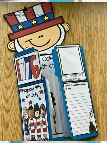 Fourth of July Activity by Trina Deboree Teaching and Learning | TPT