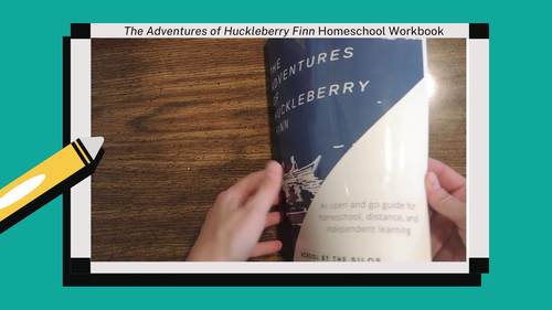 {Homeschool} Huckleberry Finn Student Workbook for Research & Novel