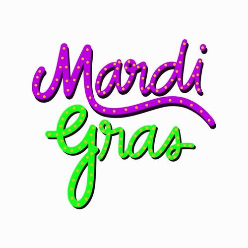 Mardi Gras Banner: Bulletin Board Display for Classroom Decorations