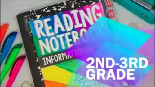 Reading Notebook *2nd-3rd Grade* Informational Text + Literature BUNDLE