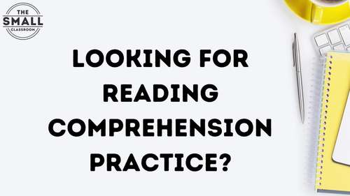 Reading Comprehension Task Card Bundle| BEST Standards | Print & Digital