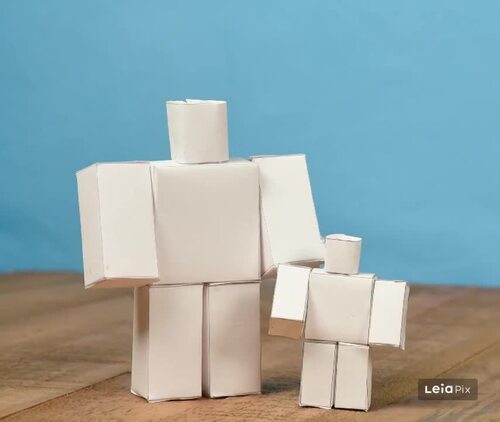 Paper Art Craft for Kids and Teens PDF, Papercraft Game Pixel Box Figure