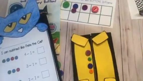 I Can Subtract Like Pete the Cat by A Special Place | TPT