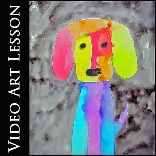 how to draw a dog narrated step by step