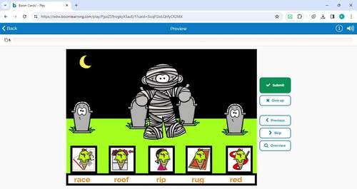 initial /r/: Feed the Snail Ice Cream Cones to the Mummy. | TPT