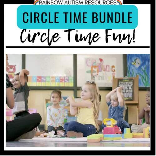 Circle Time Song Visual Supports Bundle Preschool Music Request Cards ...