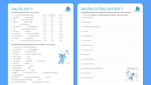 Verb to Be for Adult ESL Beginners | 30 Grammar Exercises by Hoodie Goodie