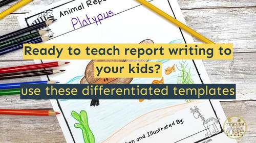 How To Write An Animal Report - Animal Research Report Writing Templates