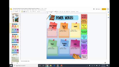 Native Americans & Colonists Relations Interactive Notebook US History ...