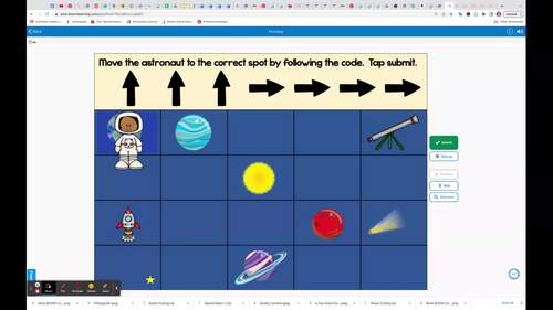 Space Computer Coding BOOM™ Cards by Little Library of Learning | TPT