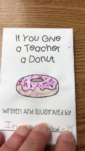 If You Give a Dog a Donut inspired Writing for Dad or Teacher | TPT