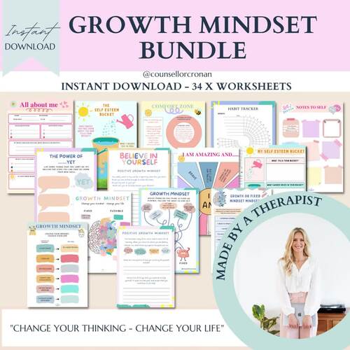 Growth mindset activities, growth mindset, self regulation, feelings ...