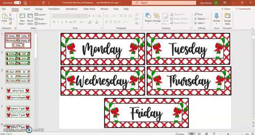 Christmas Banners and Buttons - Canvas, Google Sites and Other Web Pages