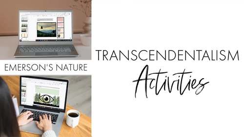 Ralph Waldo Emerson's Nature Analysis Activities - Transcendentalism