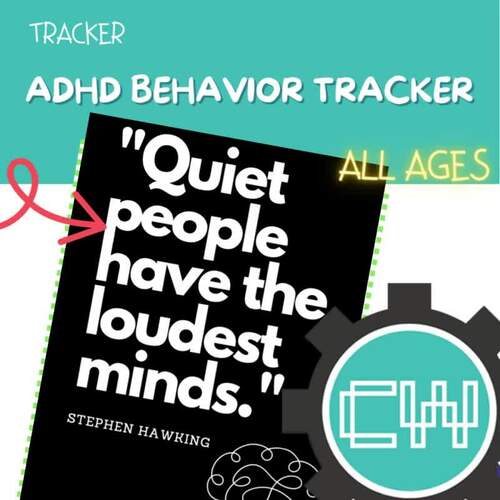ADHD Behavior Tracker by Creative Worksheets | TPT