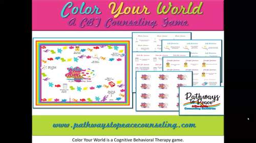 Color Your World: A Cognitive Behavioral Therapy Game PDF Download