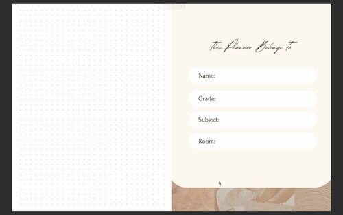 Teacher Lesson Plan Book 2024-2025 by The Twins That Teach | TPT